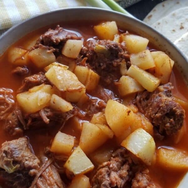 Red Chile Stew Recipe - Bueno Foods