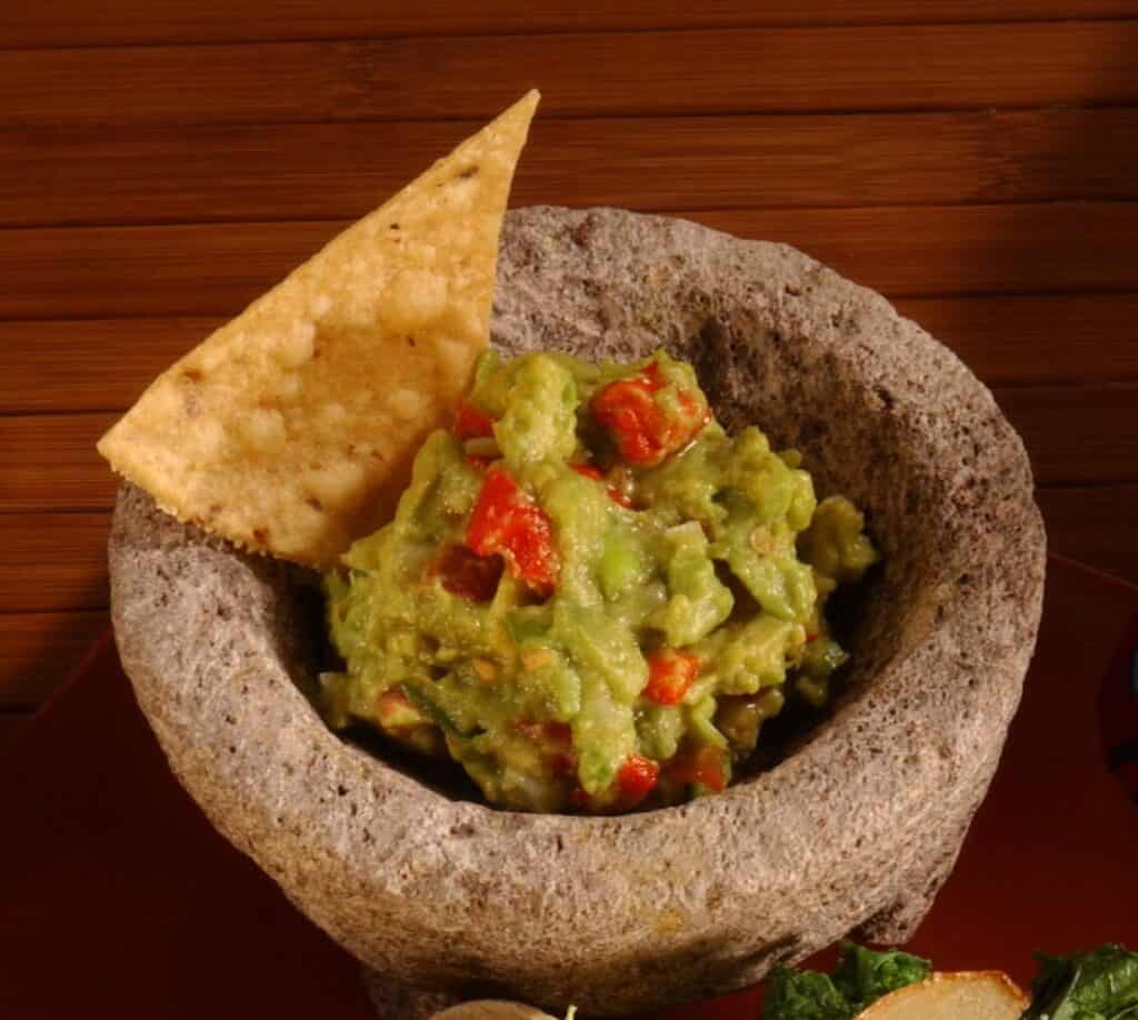 Roasted Red Pepper Guacamole Recipe - Bueno Foods